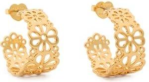 Kate Spade New York Créoles dentelle Fleur pique