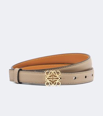 Loewe G&uuml;rtel Anagram aus Leder