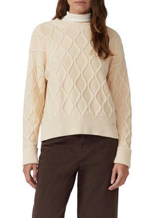 s.Oliver Pullover im Relaxed Fit mit Zopfmuster