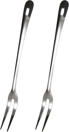 Ibili Ibili Serviergabel Supra 35 cm aus Edelstahl, silber, 35 x 5 x 2 cm (Packung mit 2)