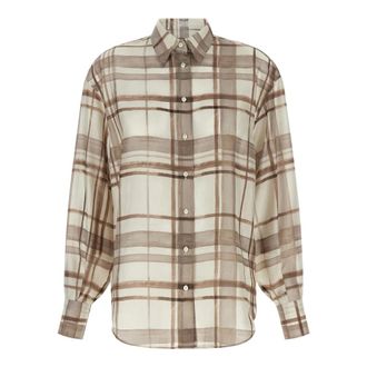 Brunello Cucinelli Damen, Blusen & Hemden, Beige, LGr&ouml;&szlig;e