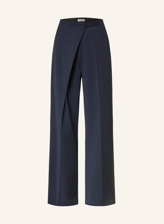 Sandro Sandro Marlenehose In Wickeloptik blau