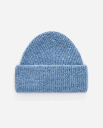 Arket Beanie Aus Alpakawolle Und Wolle -Blau