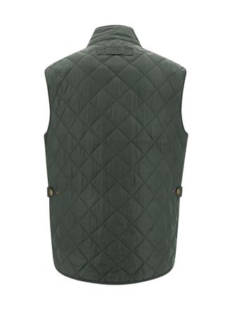 Barbour Mens New Lowerdale Vest Sage Polyamide Down Jackets Coat