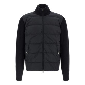 Herno Hybrid Jacket - - Knitwear - Herren - Blau - 2XL
