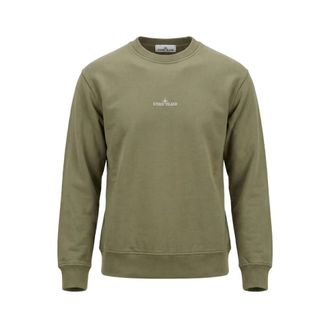 Stone Island Homme, Sweatshirts et sweats &agrave; capuche, Vert, Taille: M SweaT-shirt col rond