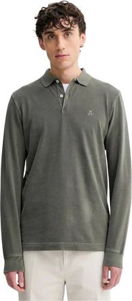Marc O'Polo Homme, Tops, Vert, Taille: XL Polo Manches Longues