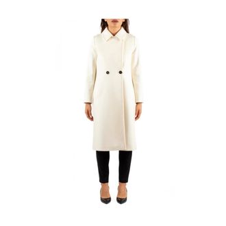 Max Mara Femme, Manteaux, Blanc, Taille: 34 FR Bcollag Coat