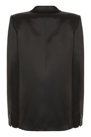 Khaite Womens Willow Double-Breasted Blazer Black Viscose Blazers Jacket