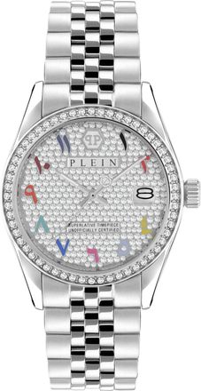 Philipp Plein Uhr - Quarz-Analoguhr Date Superlative - Gr. unisize - in Silber - für Damen