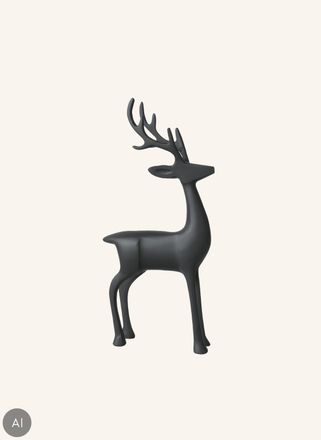 Villeroy & Boch Hirsch Schwarz Christmas Chic schwarz