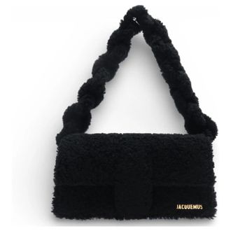 Jacquemus Crossbody Bags - NEUE JACQUEMUS BAMBIDOU FELL SCHAFLEDER SCHWARZ TA - Gr. unisize - in Schwarz - f&uuml;r Damen