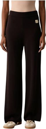 A|X Armani Exchange Pantalon large - Femme - Pantalons - Brun - Taille: 40 FR