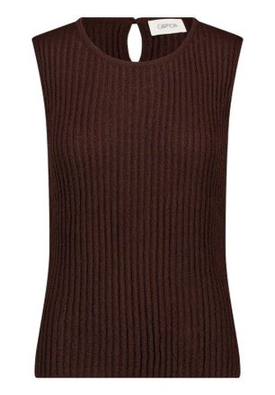 Cartoon T-Shirt Damen ohne Arm (1-tlg)