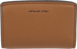 Michael Kors Femme, Accessoires, Brun, Taille: ONE Size Bryant Medium Pebbled Leather Wallet