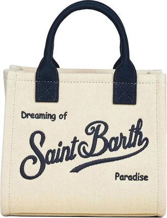 MC2 Saint Barth Femme, Sacs, Beige, Taille: ONE Size Vanity Bag Midi - Sac &Eacute;paule