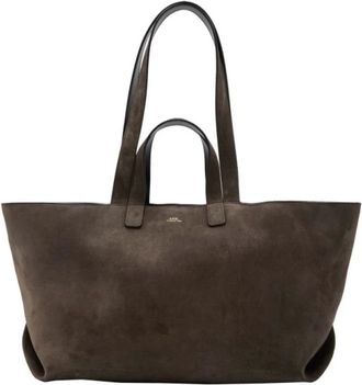 A.P.C. A.p.c., Femme, Sacs, Gris, Taille: ONE Size Le Drummer Bag