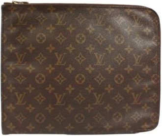 Louis Vuitton Sac pochette vintage doccasion - Femme - Pre-owned - Brun - Taille: ONE Size