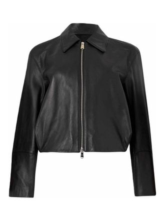 Dondup Lederjacke - Schwarz