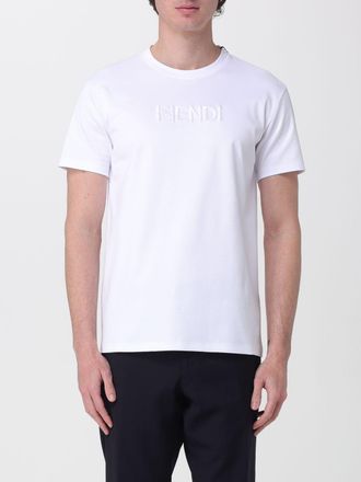 Fendi T-Shirt Homme couleur Blanc