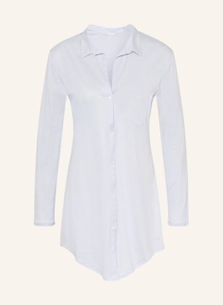 Hanro Nachthemd Cotton Deluxe blau
