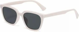 Generic Lunettes De Soleil Carr&eacute;es Tendance For Hommes Et Femmes, &Agrave; Porter Au Quotidien, For Les F&ecirc;tes, Les Photos De Vacances Ou Le Sport.(Beige)