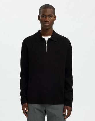 Selected Pull &agrave; enfiler - Noir