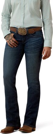 Ariat Womens Mid Rise Luisa Boot Cut Jeans in Pasadena, Size 29 x XL, by Ariat