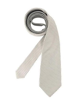 Olymp Herren Krawatte gr&uuml;n Gemustert