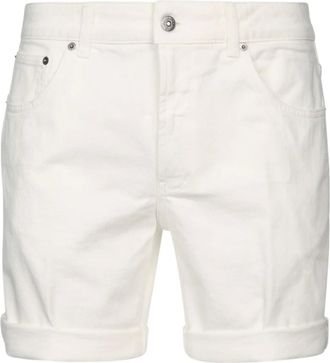 Dondup Homme, Shorts, Blanc, Taille: W34 Derick Bermuda Shorts