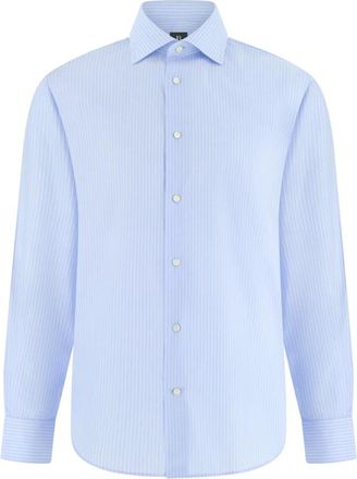 Boggi Milano Homme, Chemises, Bleu, Taille: 3XL Chemise Ray&eacute;e Coupe Standard Col Windsor