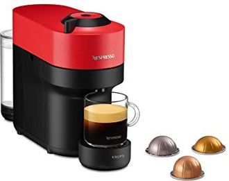 Nespresso Krups YY4888FD Vertuo POP Kaffeemaschine, rot
