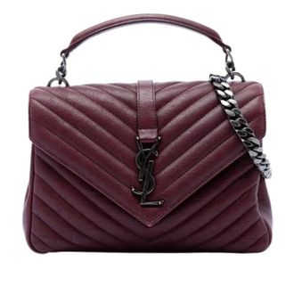Saint Laurent Pre-owned College Satchel - - Pre-owned - Damen - Rot - ONE SIZE