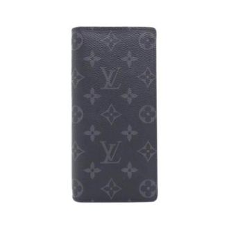 Louis Vuitton Pre-owned Portefeuille long Monogram Eclipse (bi-pli) - Homme - Pre-owned - Noir - Taille: ONE Size