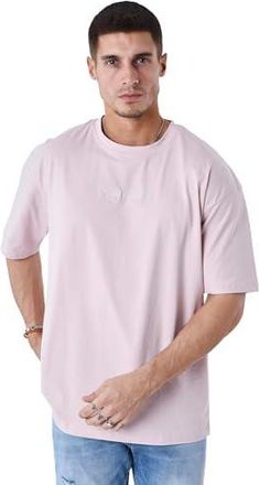 Project X Paris T-Shirt Broderie Logo Rose poudré S