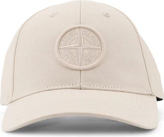 Stone Island Homme, Accessoires, Blanc, Taille: ONE Size Casquette de baseball avec logo