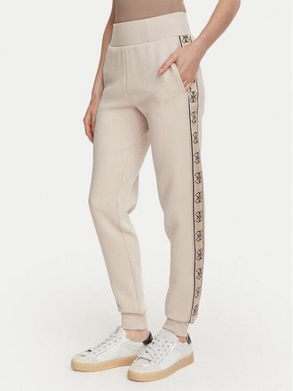 Guess Jogginghose V2YB15 KB3P2 Beige Regular Fit