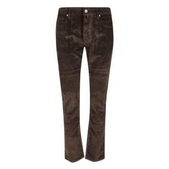 Jacob Cohen Pant 5 Pkt Slim Fit Bard Tr - - Trousers - Herren - Braun - W34