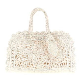 Jacquemus Femme, Sacs, Blanc, Taille: ONE Size Le Petit Turismo Crochet