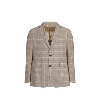 Hackett Veste cintr&eacute;e en laine, lin et soie