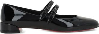 Christian Louboutin Ballerinas - Flat Shoes Black - Gr. 38 (EU) - in Schwarz - f&uuml;r Damen