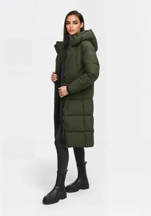 Marikoo Winterjacke MARIKOO Tabiaa, Damen, Gr. XXL, schwarz olive, Obermaterial: 100% Polyester; Futter: 100% Polyester; Wattierung: 100% Polyester; Ärmelfutt