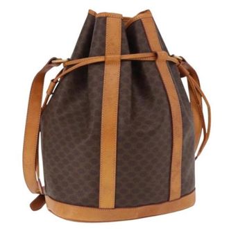 Celine Pre-owned Vintage Bucket Bag - - Pre-owned - Damen - Braun - ONE SIZE