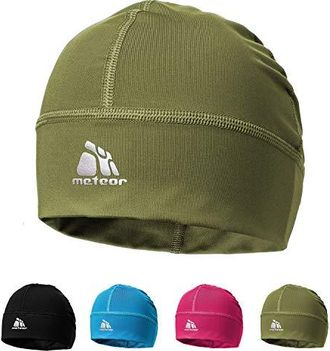 Meteor Bonnet Chapeau Calotte La Avec Argent Ions Skull Cap Id&eacute;al Coupe-Vent pour Casque de V&eacute;lo Courir Le Ski Snowbording Jogging pour Hommes Femmes Gar&ccedil;ons