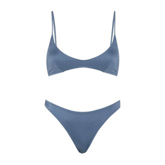 MC2 Saint Barth Femme, Maillots de bain, Bleu, Taille: 42 FR Bikinis