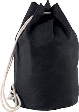 Kimood Sac marin en coton avec cordon - Noir, One Size, Homme