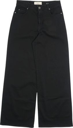 Max Mara Femme, Jeans, Noir, Taille: 42 FR Jeans Amples