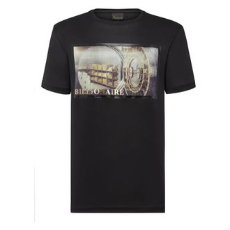 Billionaire Boys Club Homme, Tops, Noir, Taille: S T-Shirt Col Rond Money