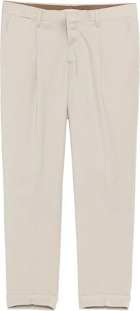 BRIGLIA 1949 Homme, Pantalons, Beige, Taille: 2XL Pantalon Slim-fit Tiberio