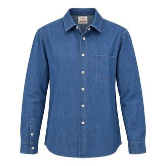 Saint Barth Jeanshemd mit Stickerei - - Shirts - Herren - Blau - M